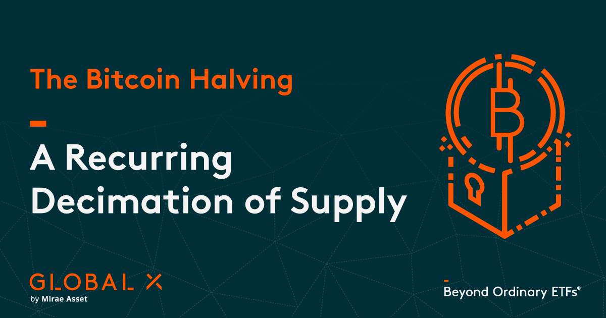 The Bitcoin Halving: A Recurring Decimation of Supply